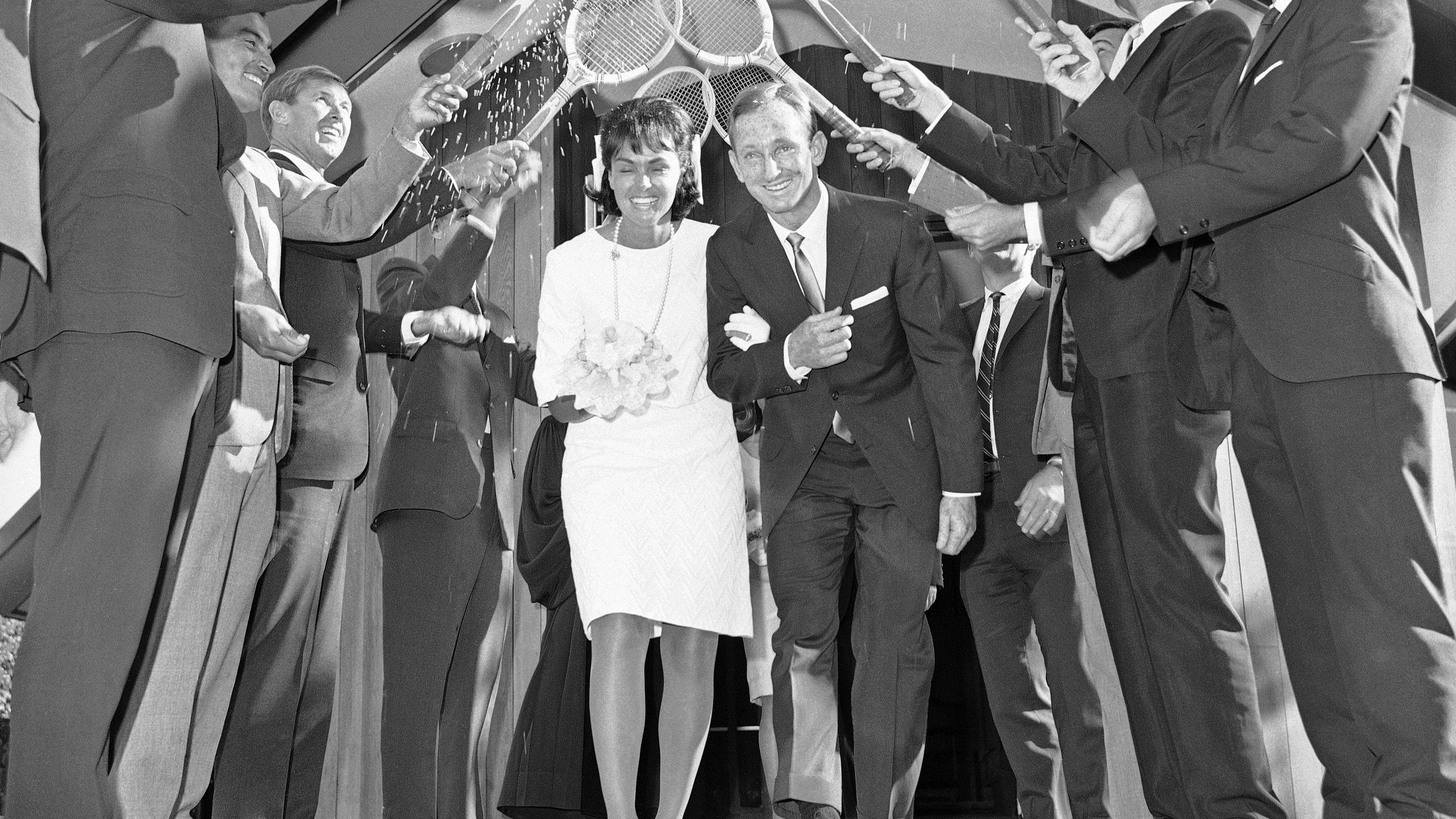 Rod Laver Wedding