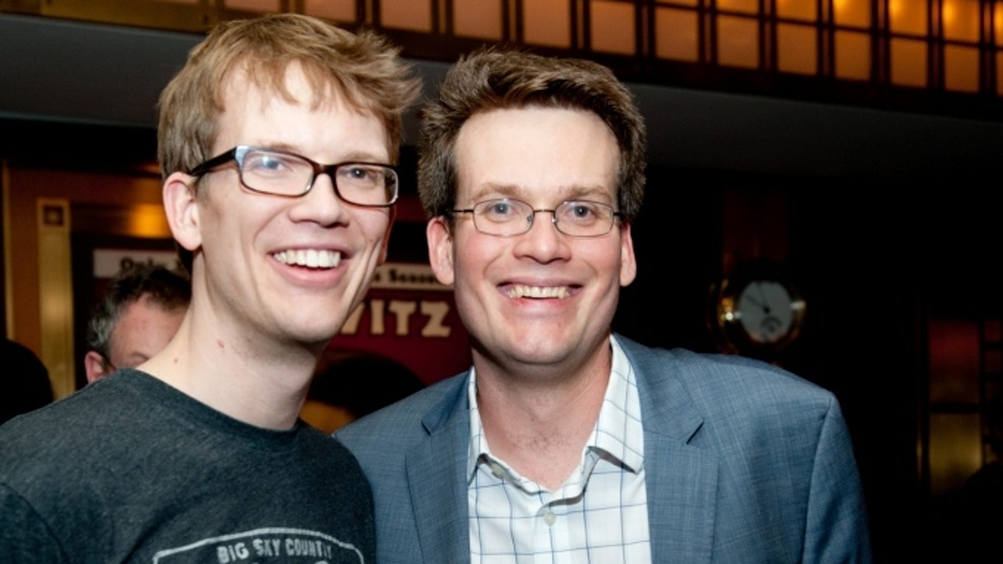 John and Hank Green rock Carnegie Hall