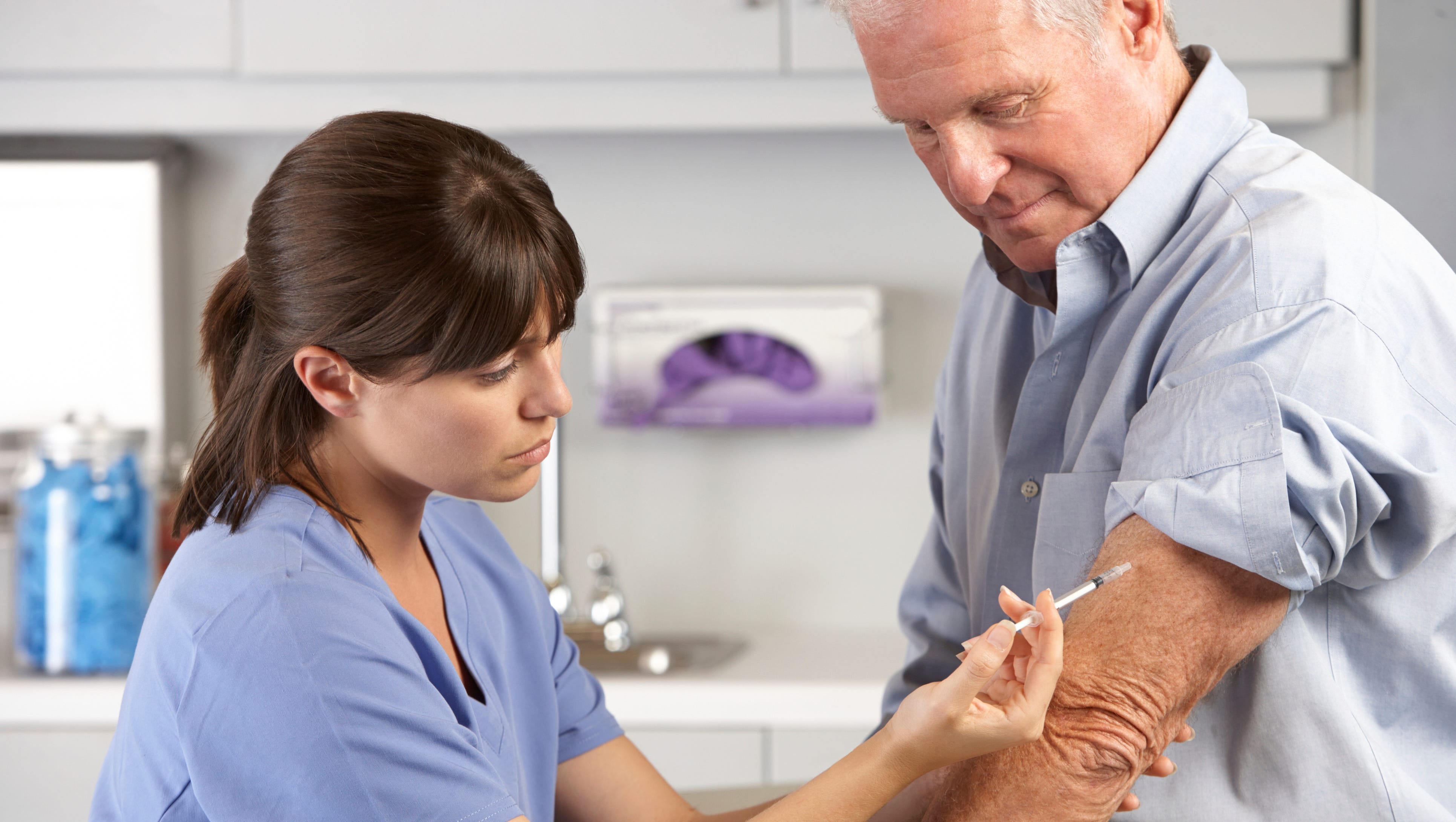 Seniors and flu shots