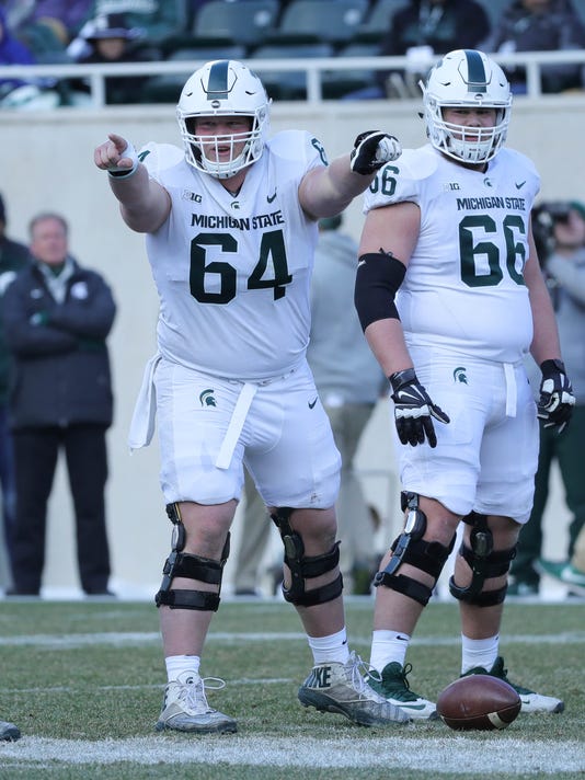 Michigan State's Matt Allen early favorite to start at center