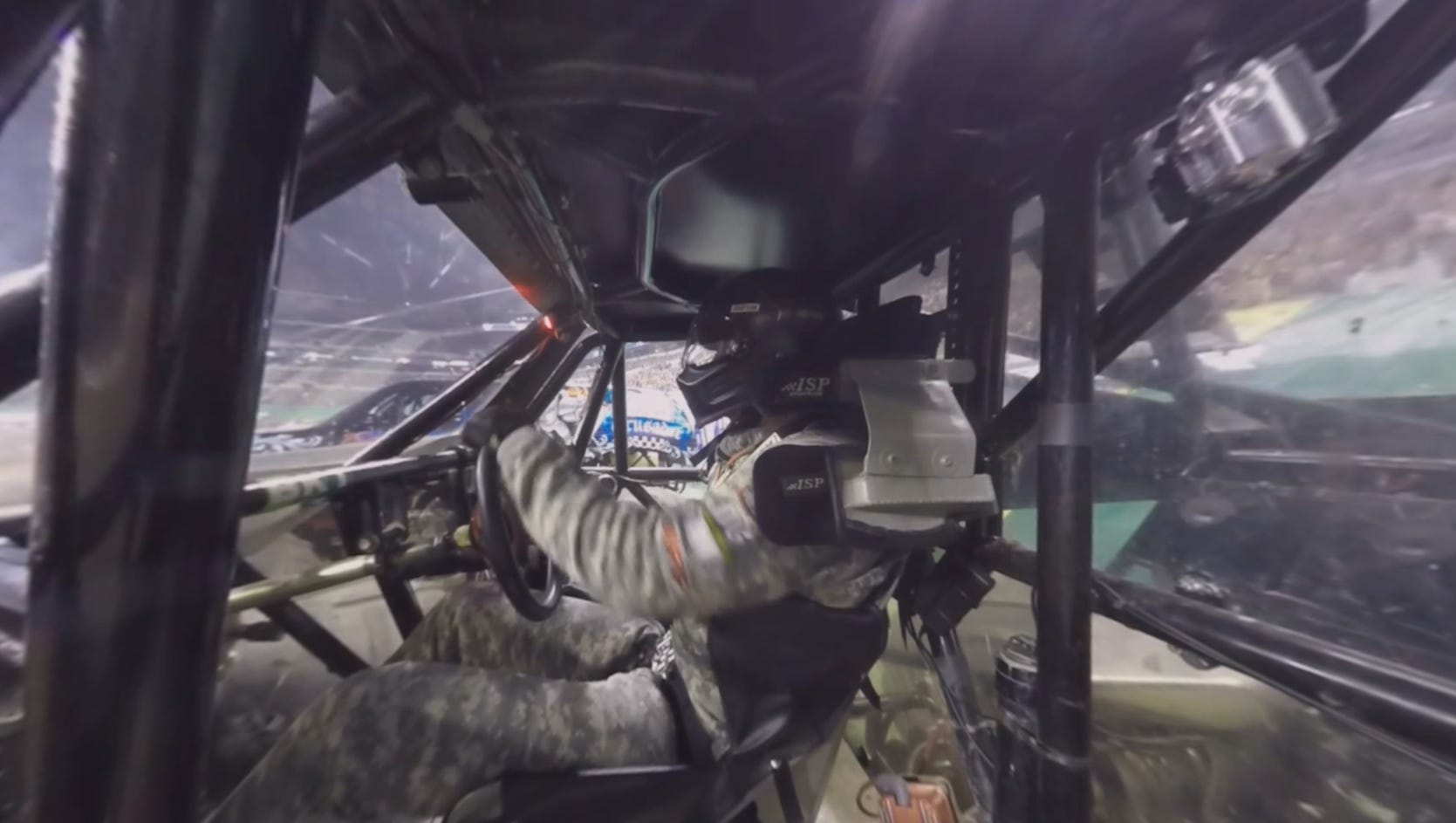 Ride with a Monster Jam truck: 360 video