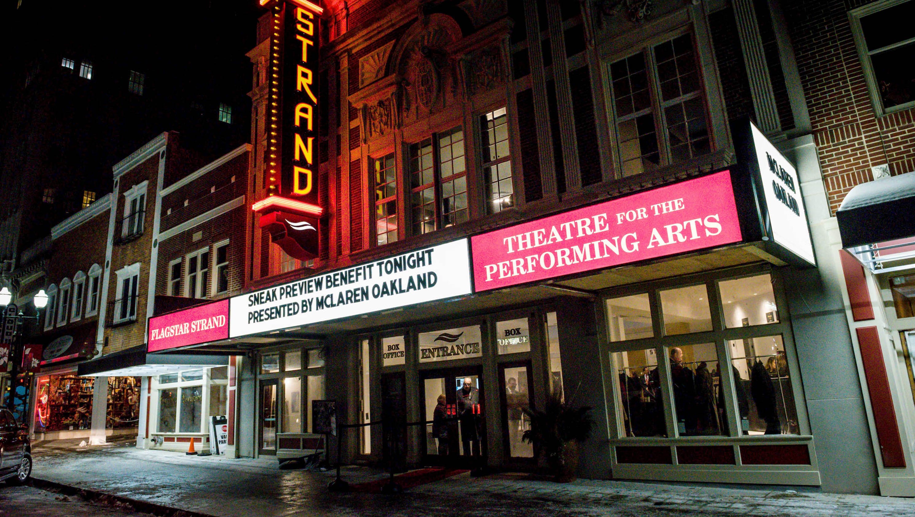 Photos: Pontiac's Flagstar Strand Theatre of Performing Arts opens