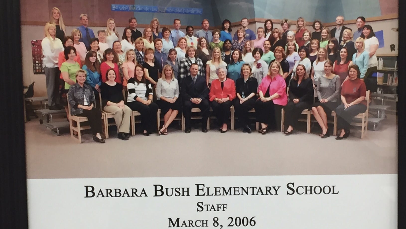 Barbara Bush school in Mesa mourns namesake's death
