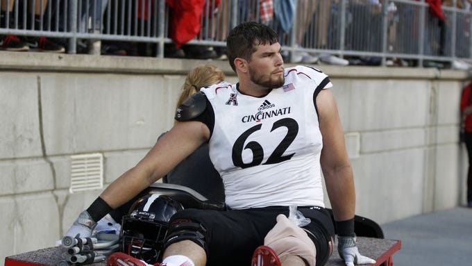 UC loses No. 1 right tackle Keebler for season