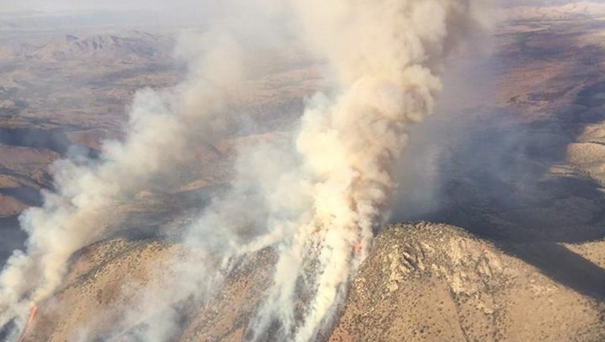 Photos: The Sawmill Fire south of Tucson