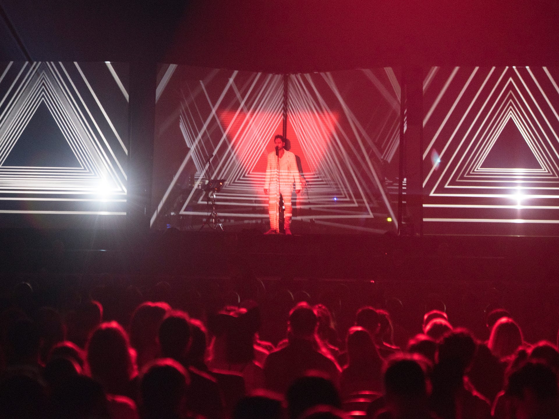 Sia performs at the Palace