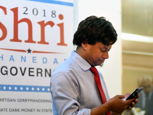 Thanedar goes on attack with Whitmer mailer