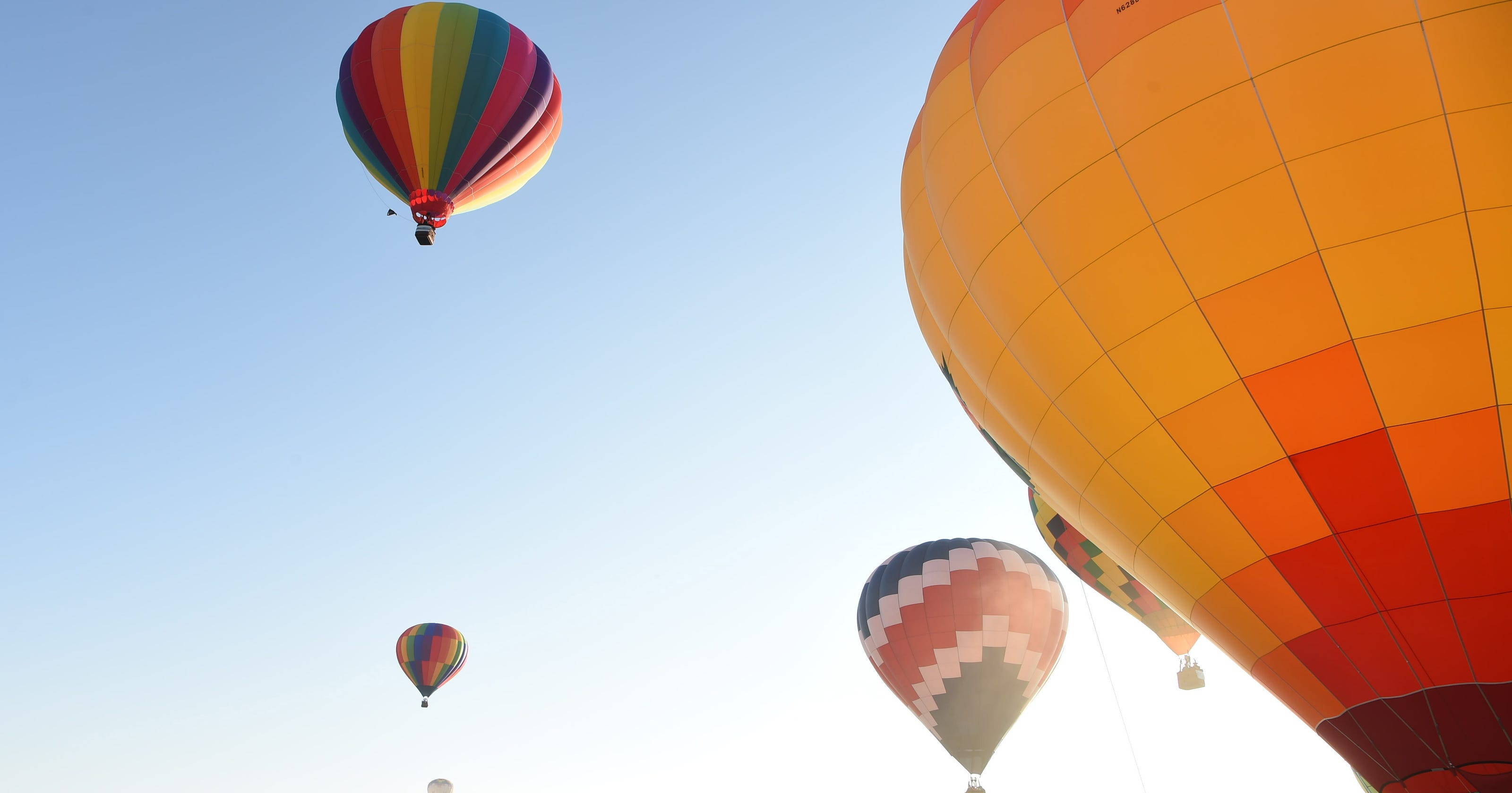Two hot-air balloon festivals will take flight this holiday weekend