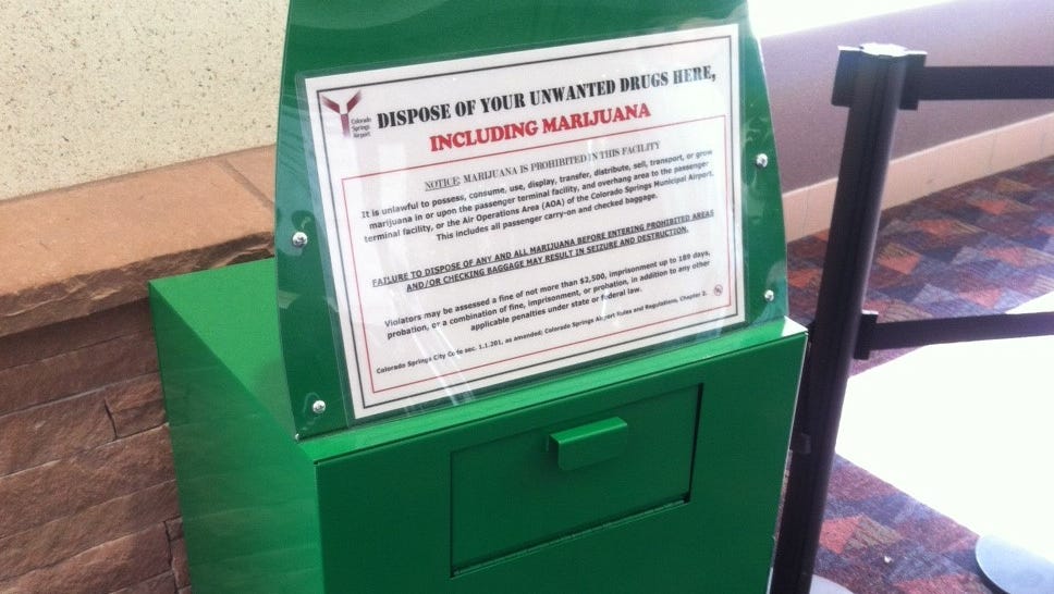 Marijuana at airports: Colo., Wash. adjust to new laws