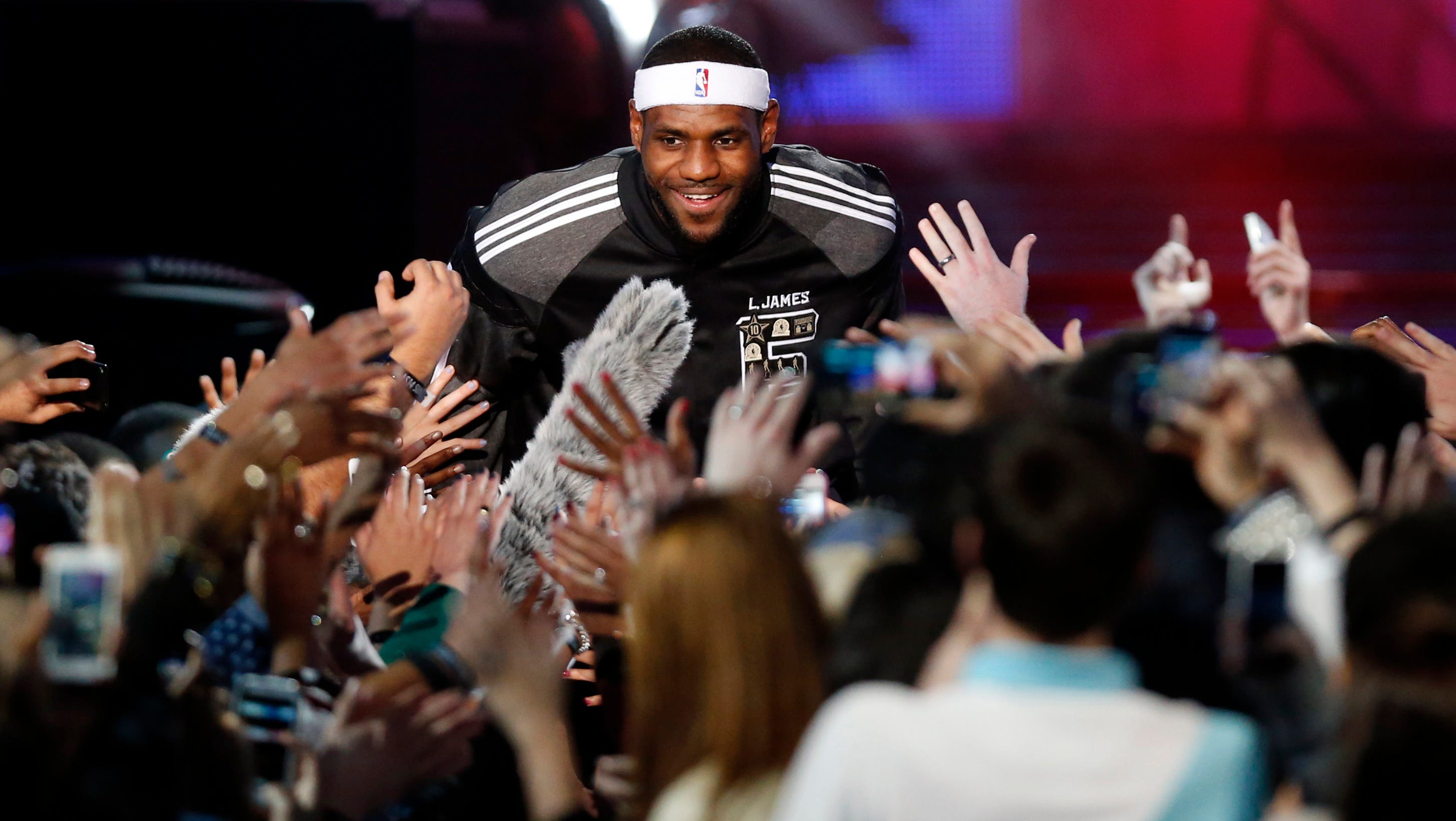 LeBron James rebrands himself as man of the people