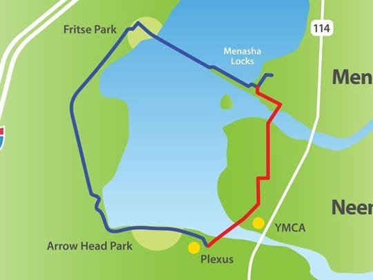 Loop the Lake: Neenah, Menasha celebrate opening of 5K trail