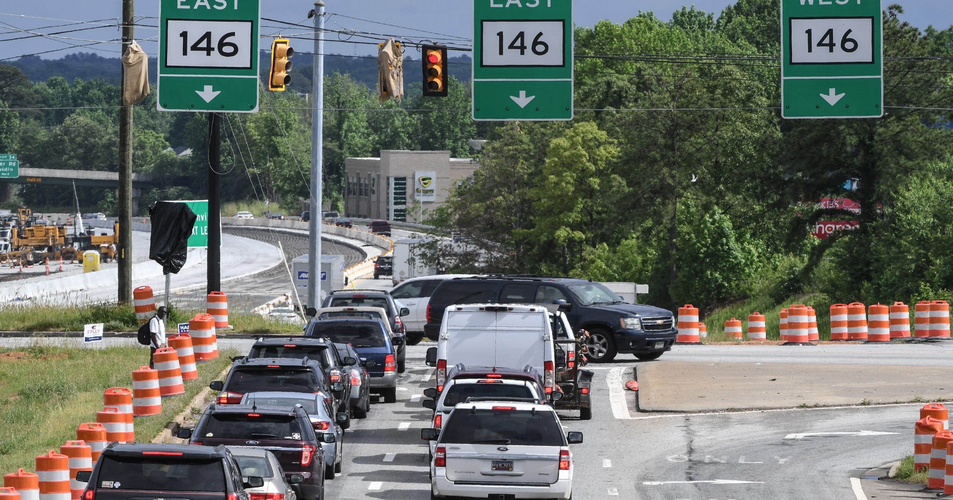 Traffic is increasing, but Woodruff Road growth not slowing down