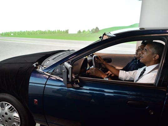 Obama pushes for cars that talk to each other