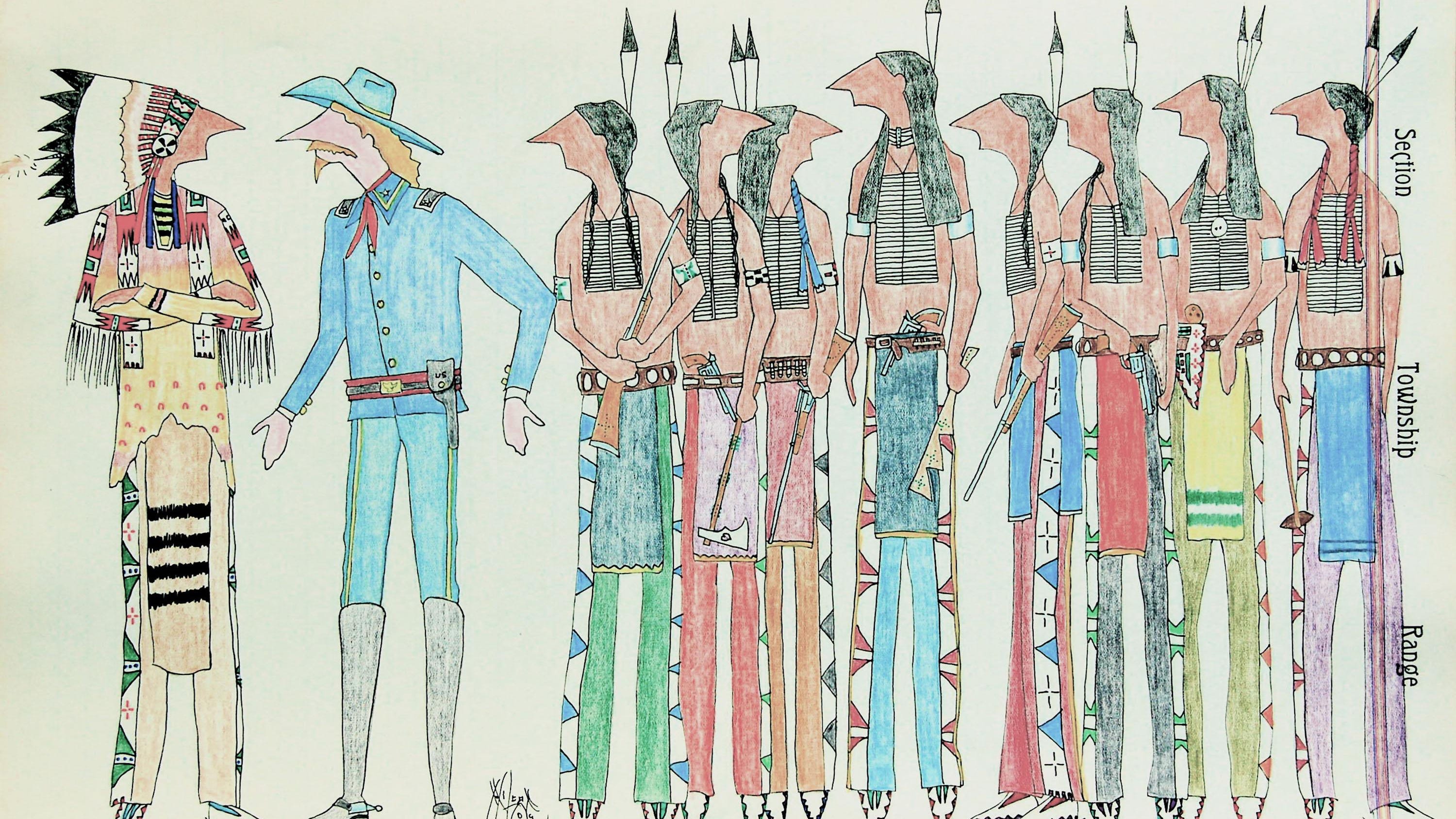 Evolutionary art: Ledger artists advance artform