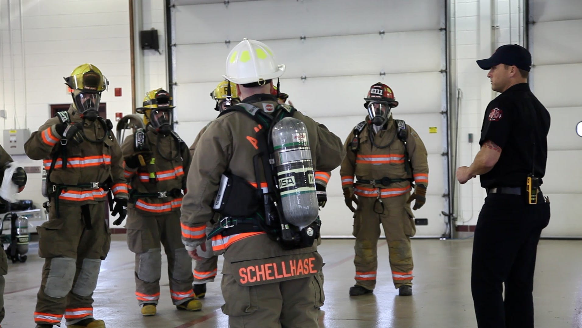 Ankeny firefighters test new air packs
