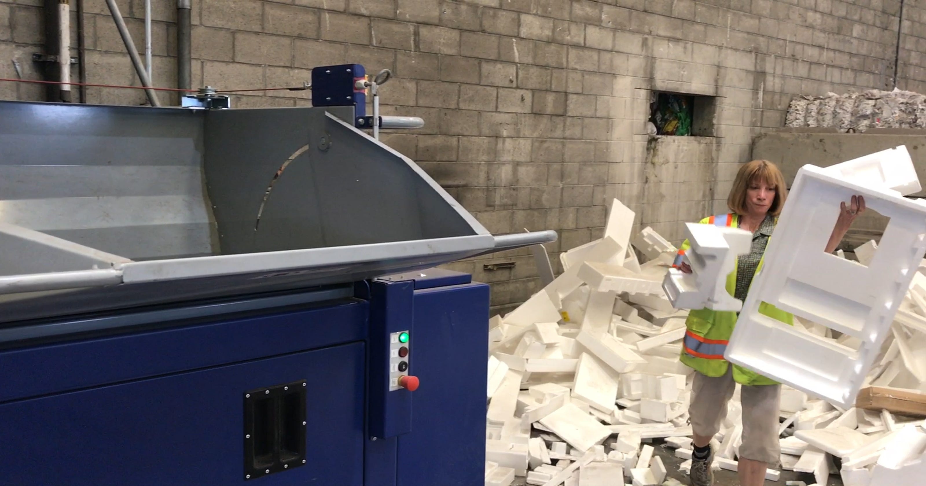 City now recycling Styrofoam