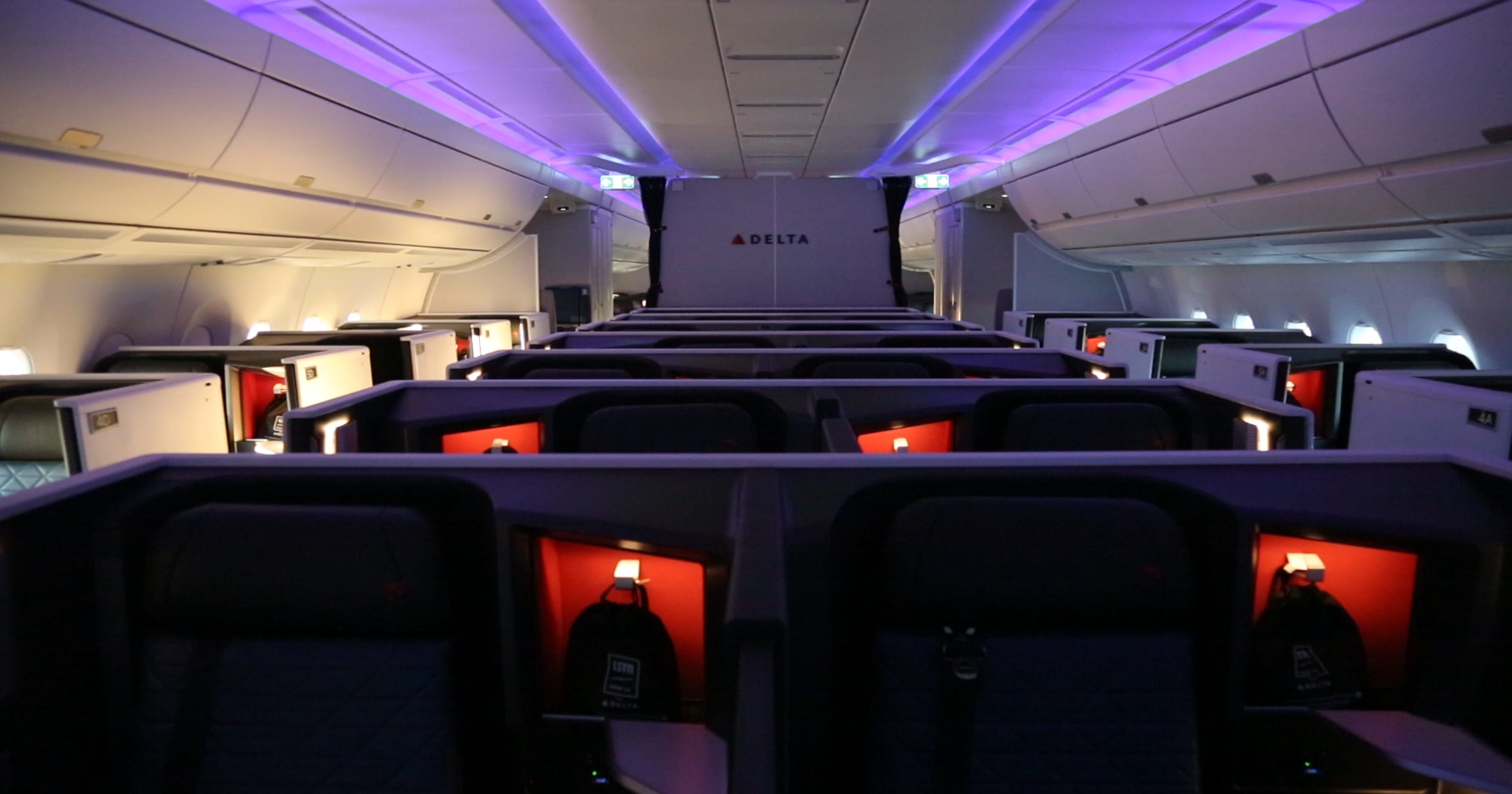 Delta Airbus A350 900 Inside