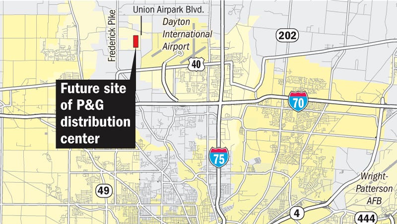 P&G to create 800 jobs at new Dayton-area warehouse