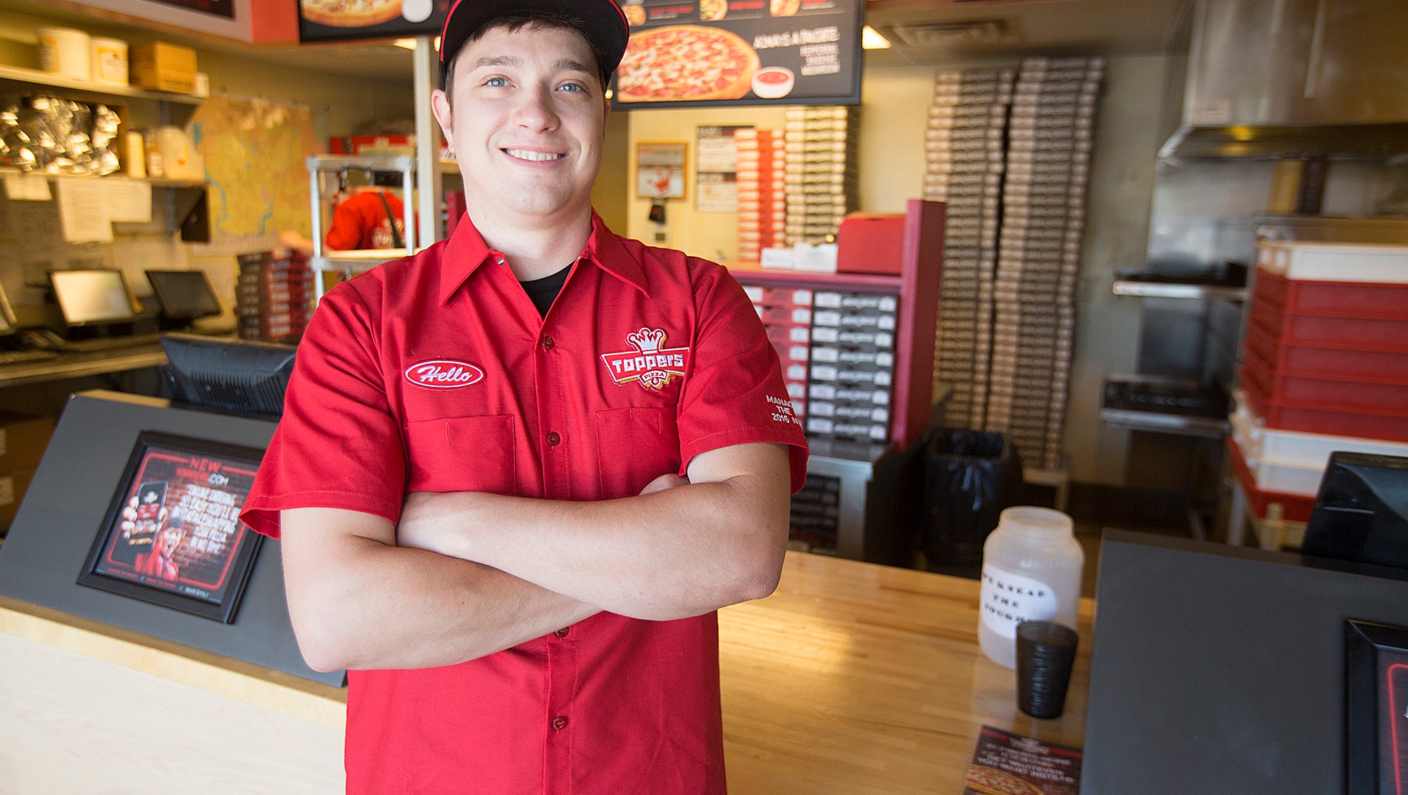 Local Toppers Pizza manager rises to top