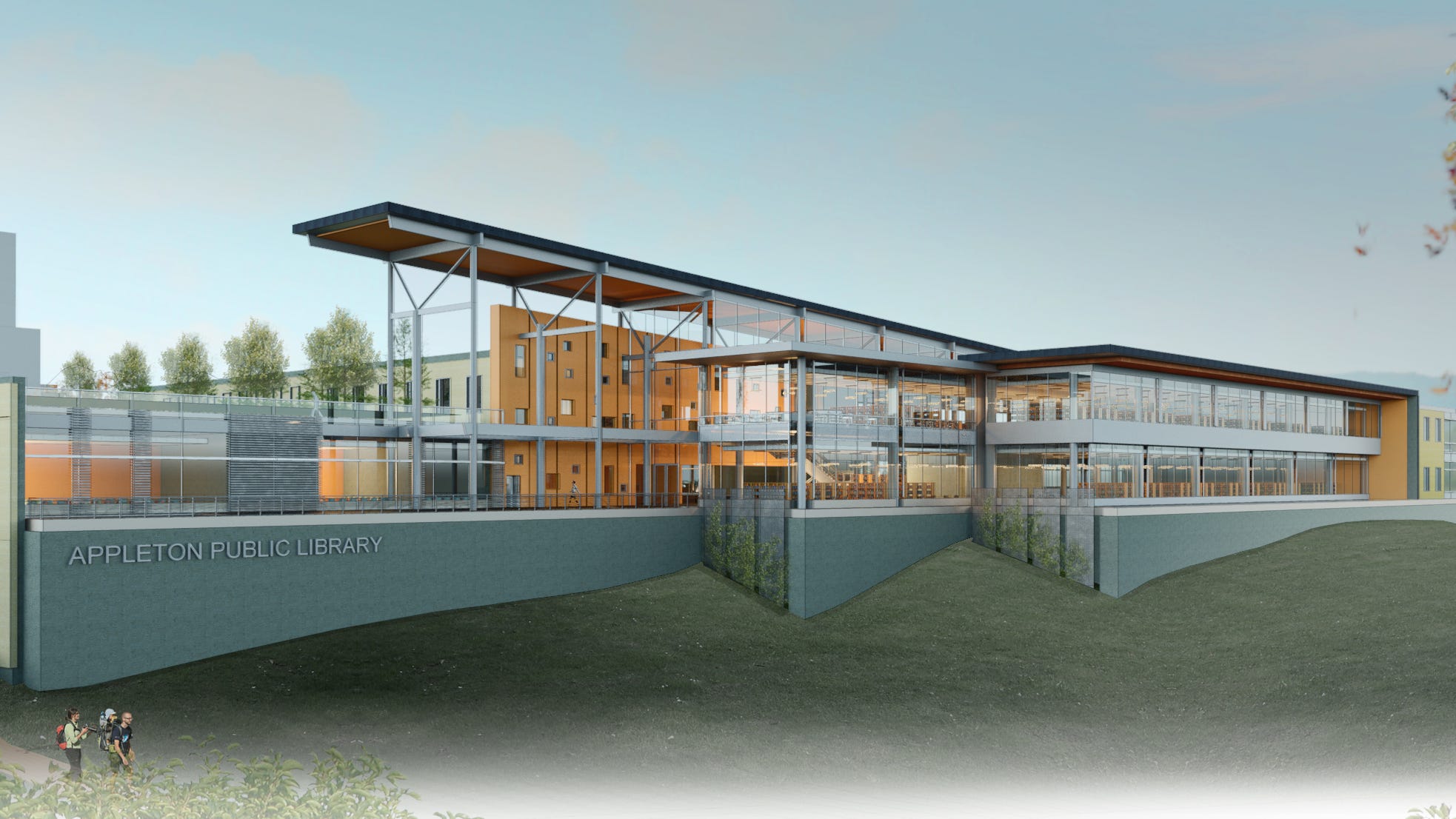 Appleton unveils early plans for new library