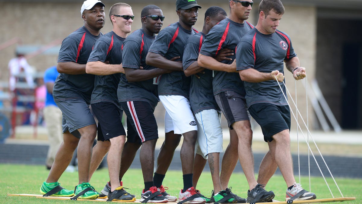 Competition fierce in Corporate Challenge