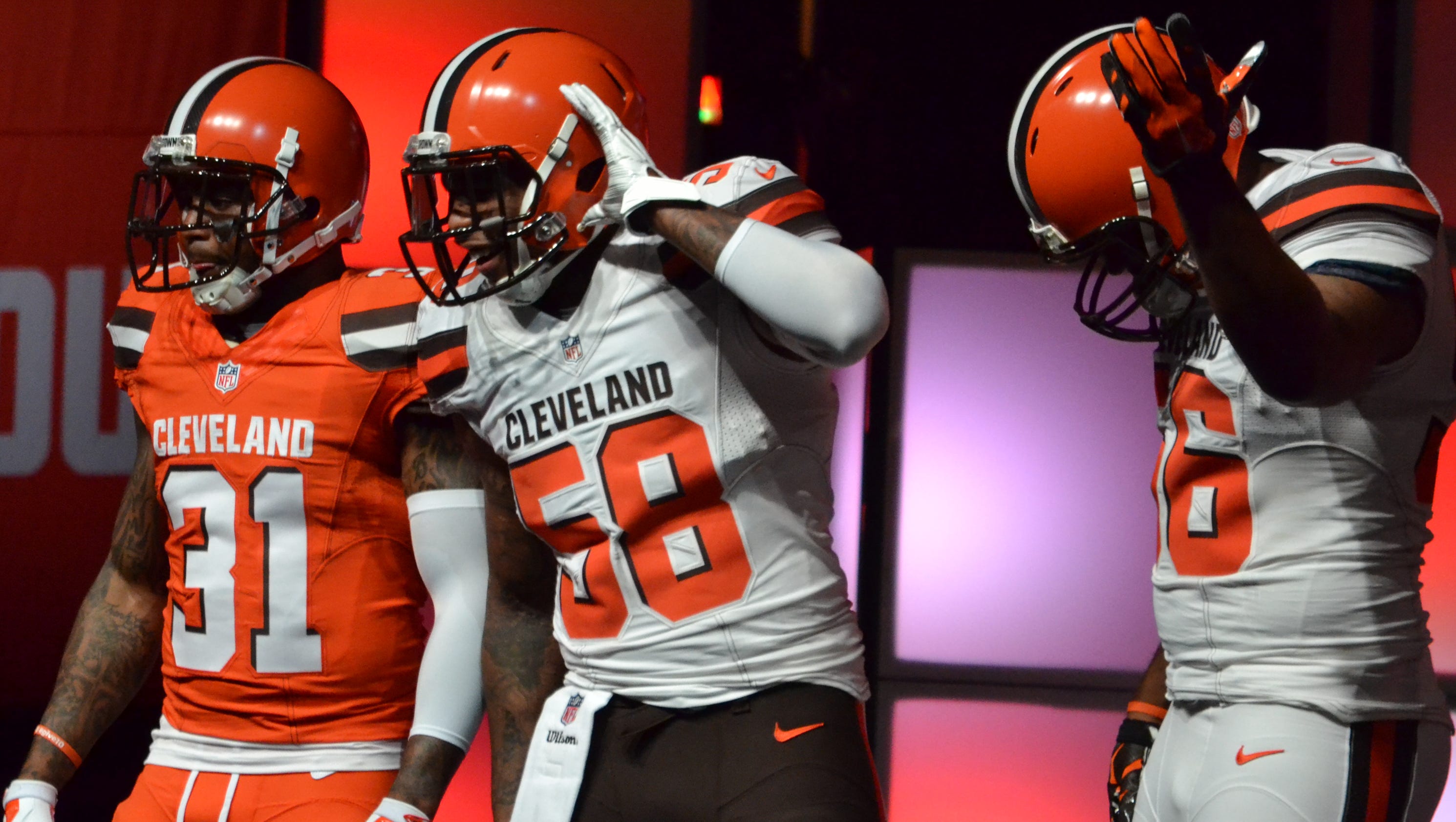 Cleveland Browns love their new-look uniforms