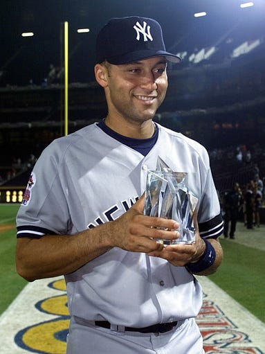 Derek Jeter through the years