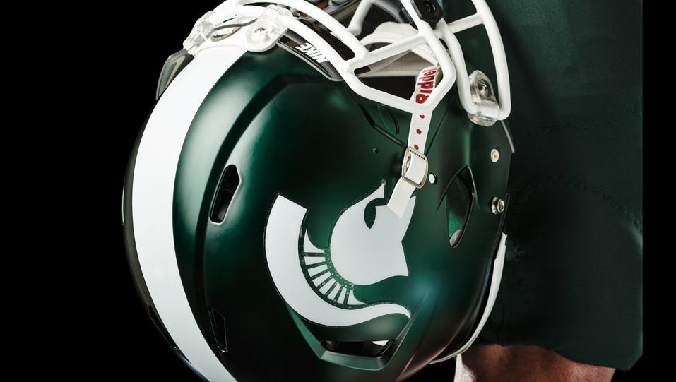 Michigan State reveals new Nike Mach Speed Football uniforms