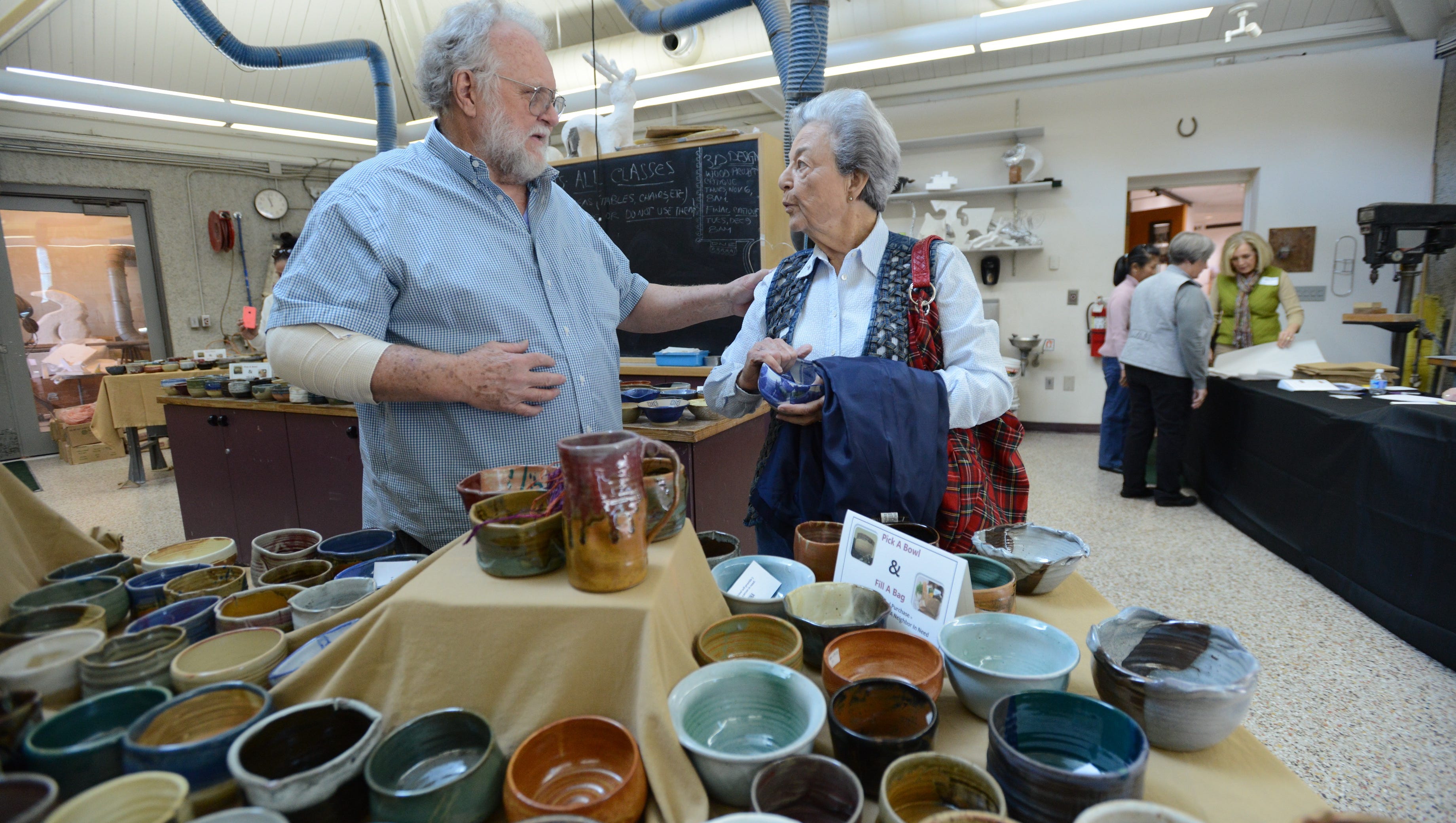 Pick a bowl for annual fundraiser