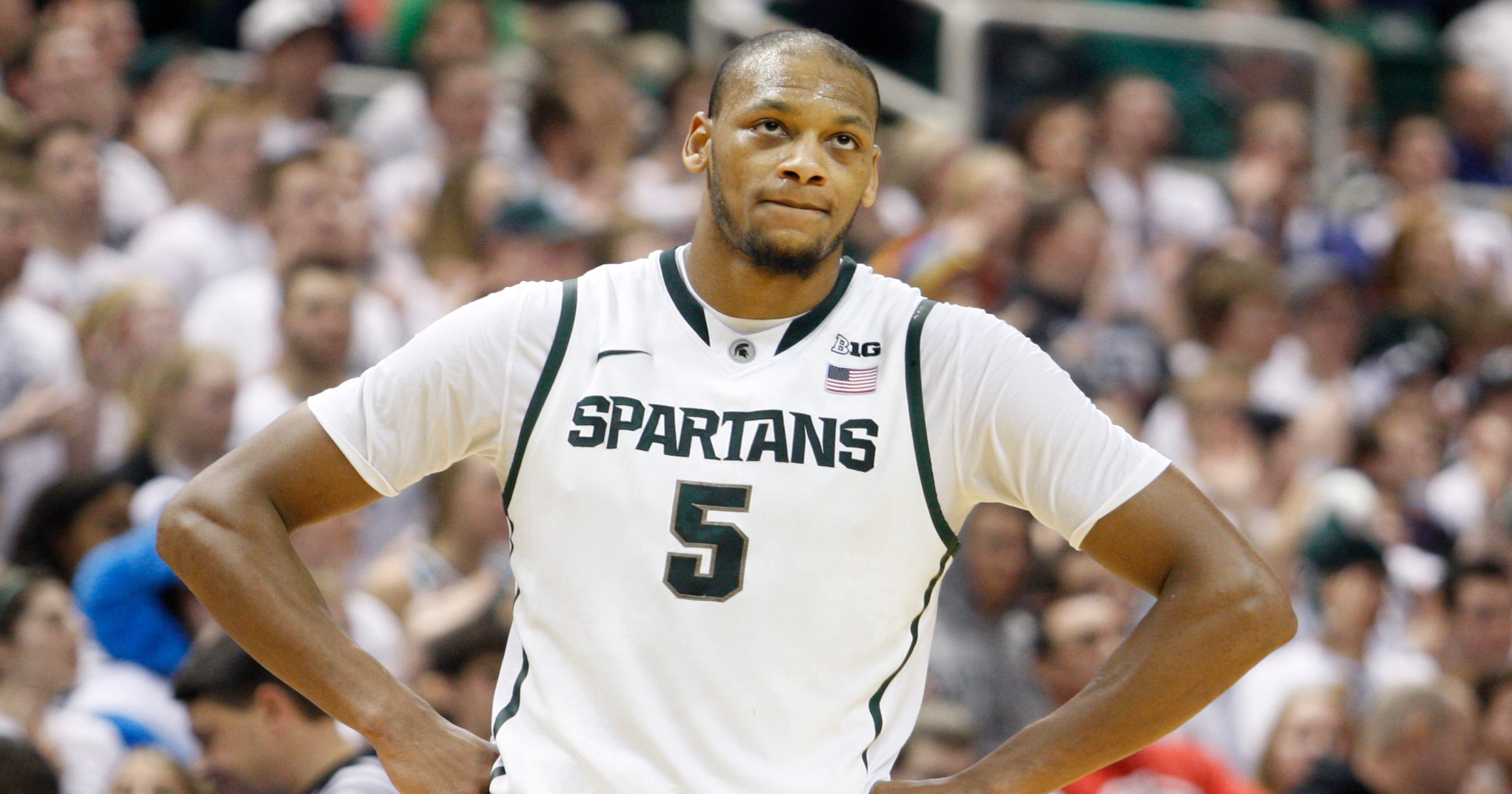 Michigan State's Adreian Payne questionable for Saturday