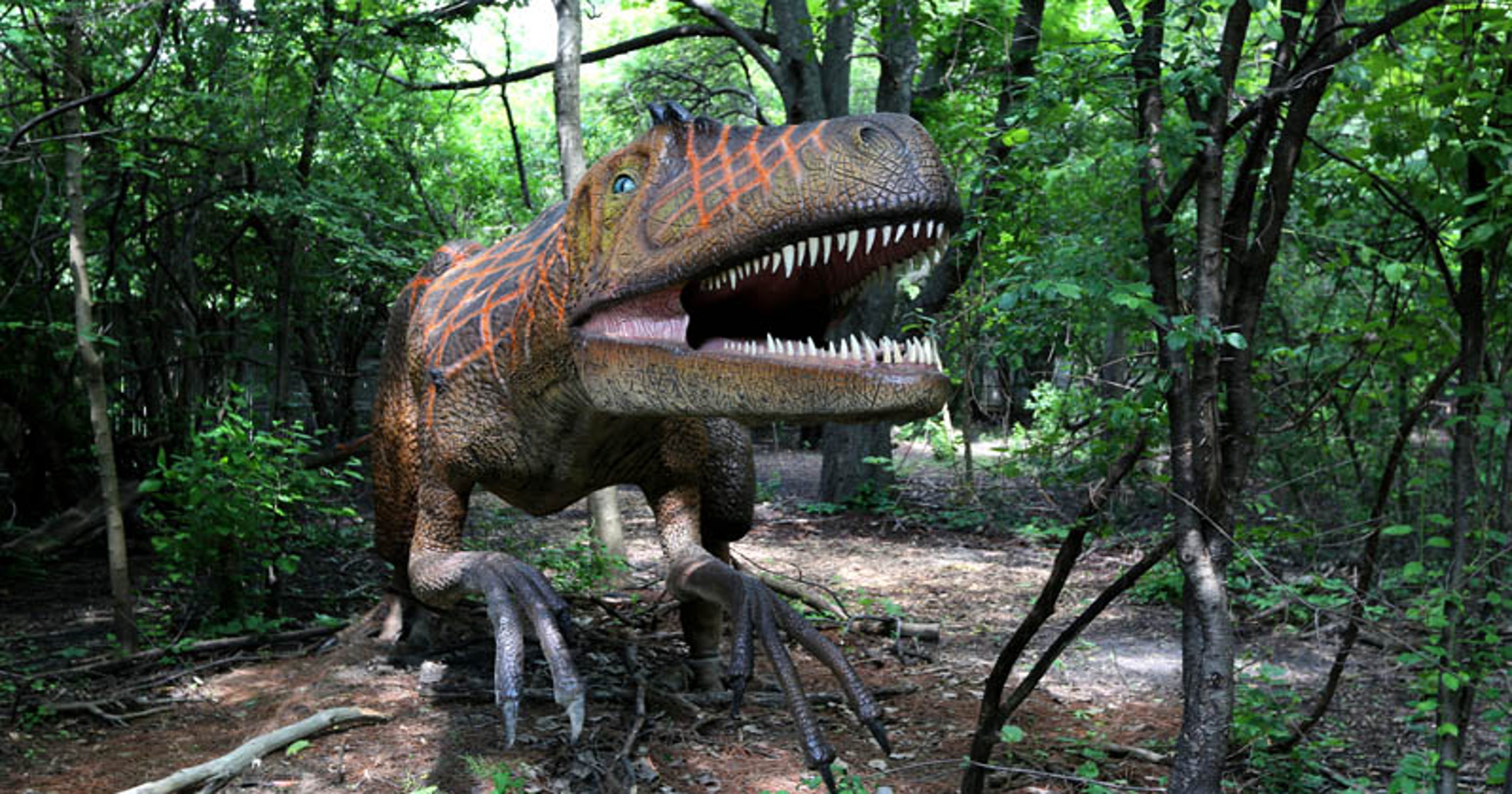 Detroit Zoo's Dinosauria runs through Labor Day