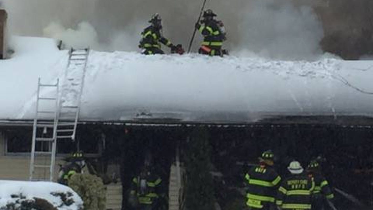New Rochelle: 3 firefighters injured during blizzard fire