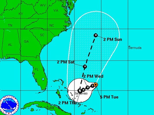 Tropical Storm Joaquin sets sights on East Coast