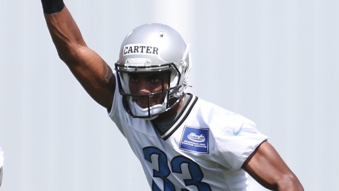 Detroit Lions CB Alex Carter 'fighting to earn a spot' on defense