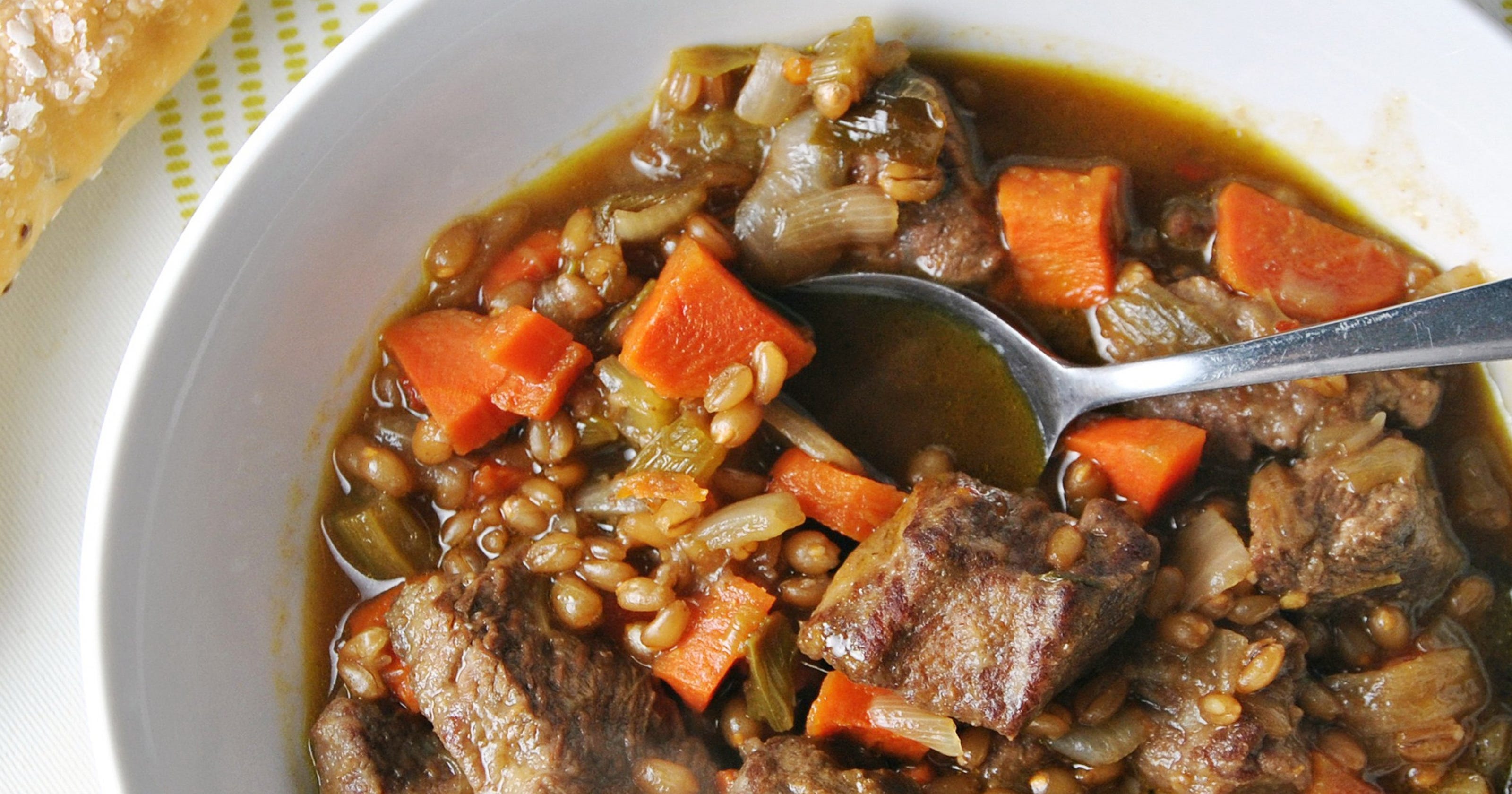 Get marathon-ready with Beef Wheat Berry Stew