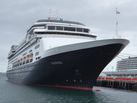Holland America Zaandam cruise ship in photos