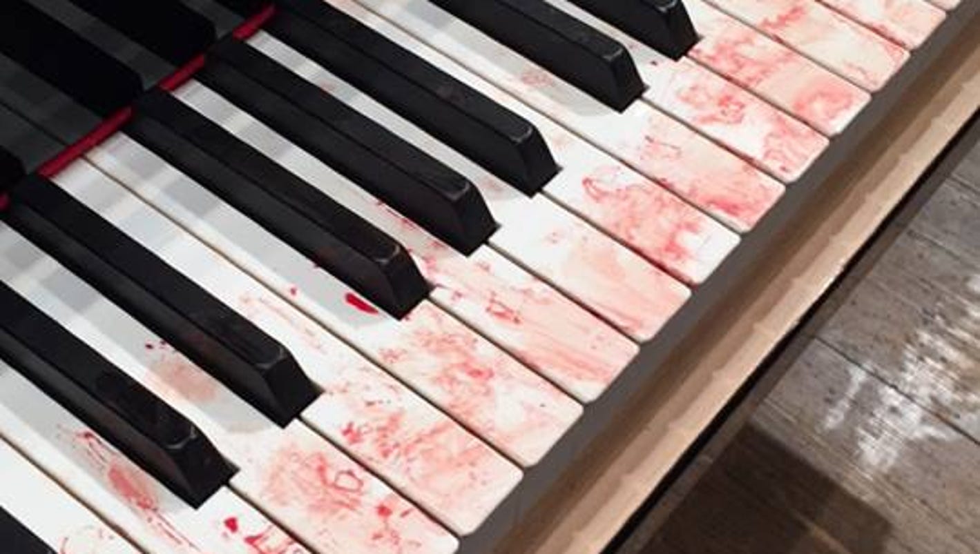 She played till her fingers bled