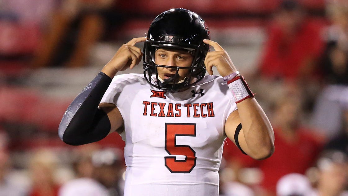 Texas Tech's Patrick Mahomes is Texas-born and a different breed