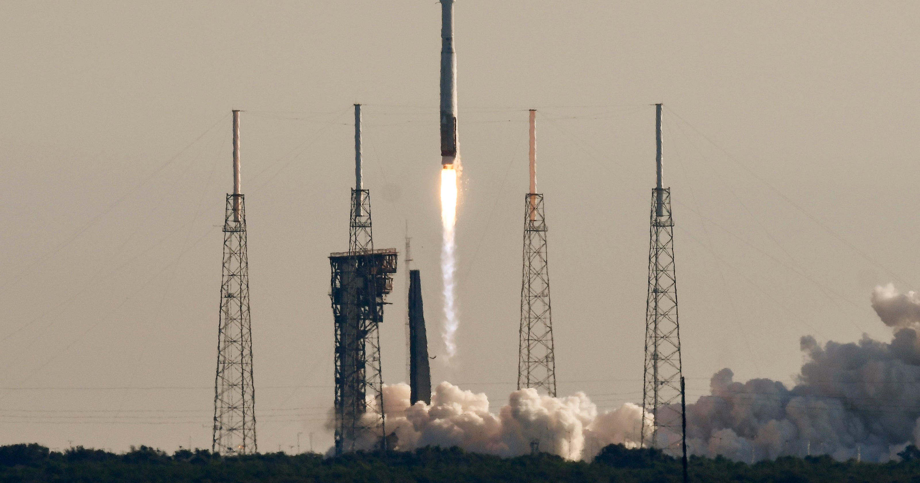 Atlas V launches NASA satellite from Cape Canaveral