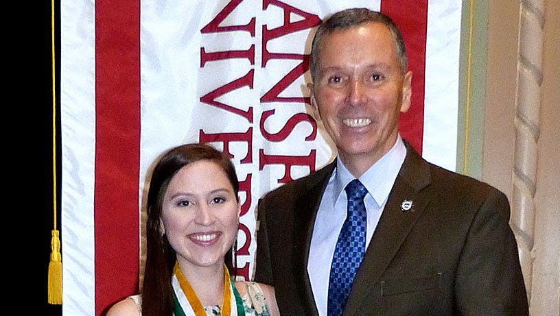 Buzz About You: Honors for Mansfield U. graduate