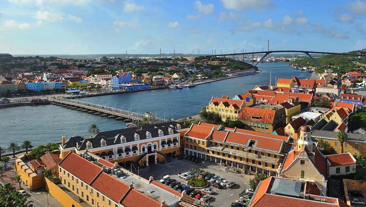 Curacao lures travelers with beaches, bridges and blue liqueur