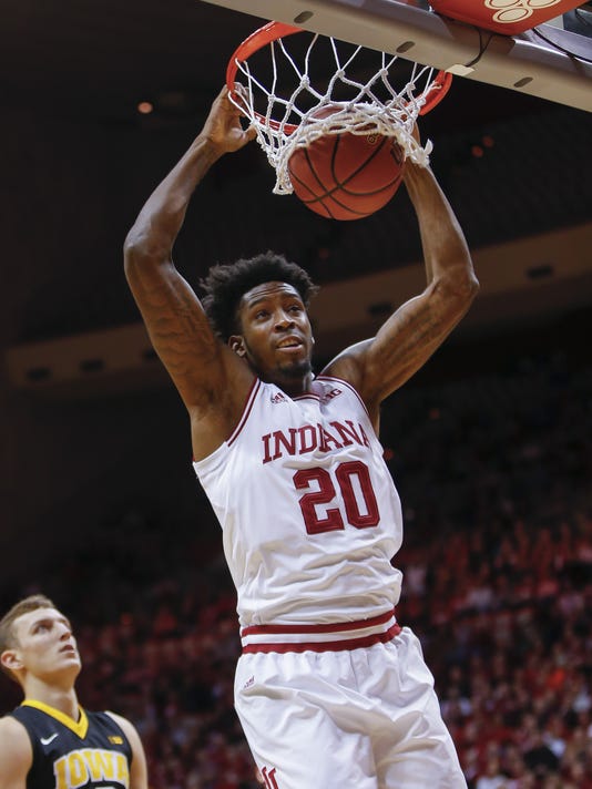 IU basketball: De'Ron Davis out 'indefinitely' with lower-leg injury