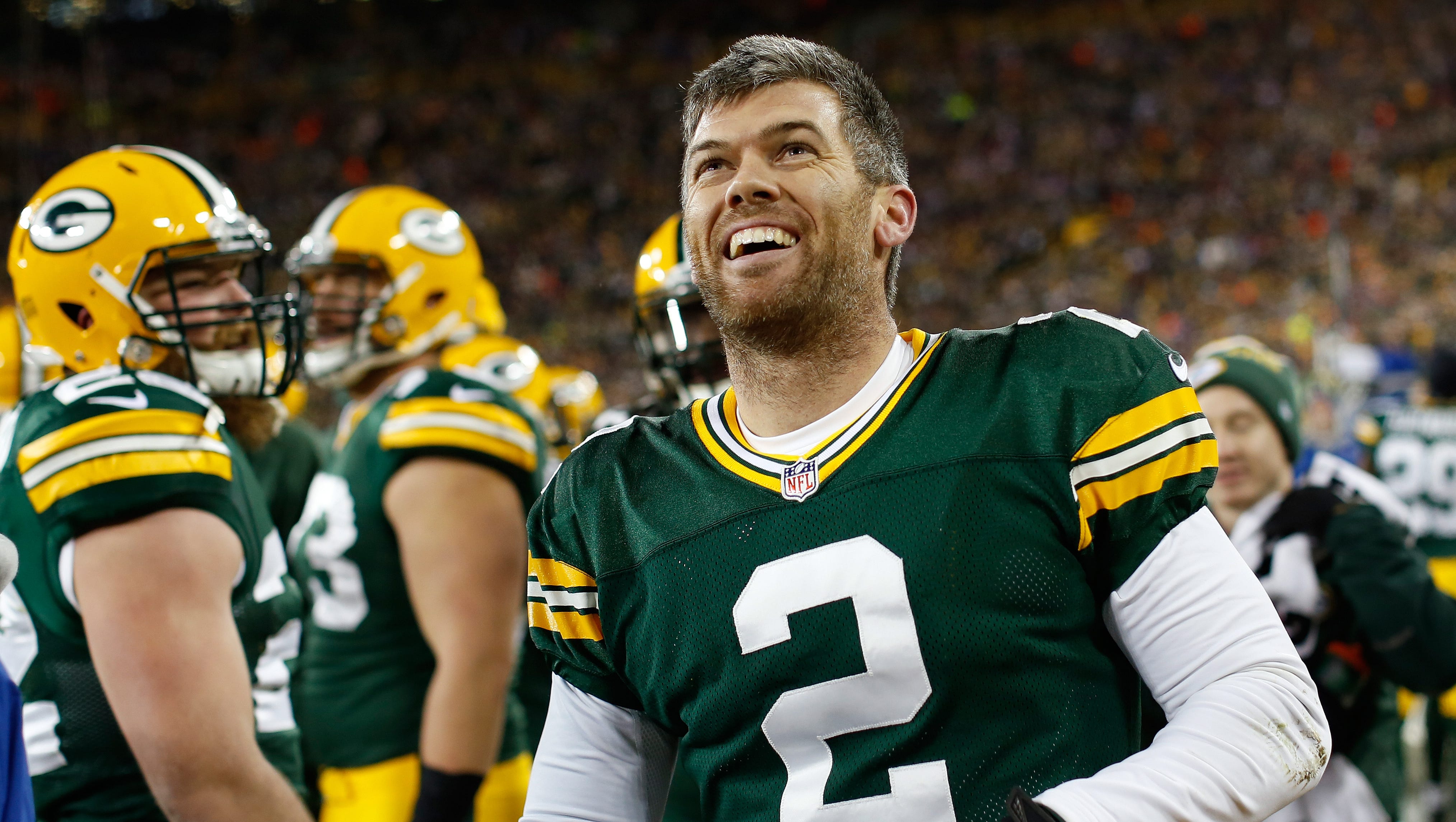 Mason Crosby: 'Every time I step on the field, I’m interviewing'