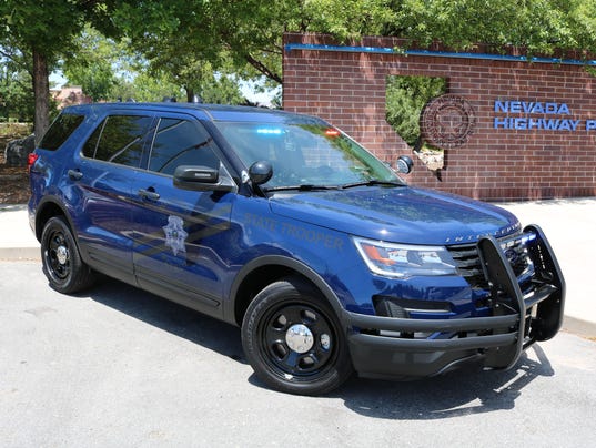 NHP debuts patrol cars with 'ghost markings'