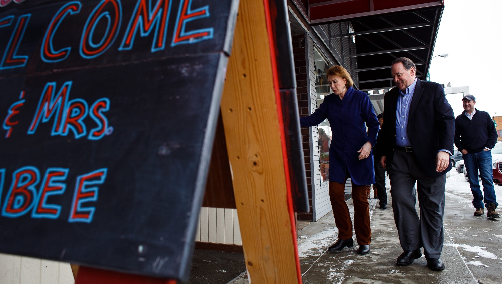 18 hours on the Iowa caucuses campaign trail