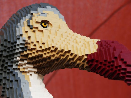 1 million LEGOs bring Phoenix Zoo's newest residents to life