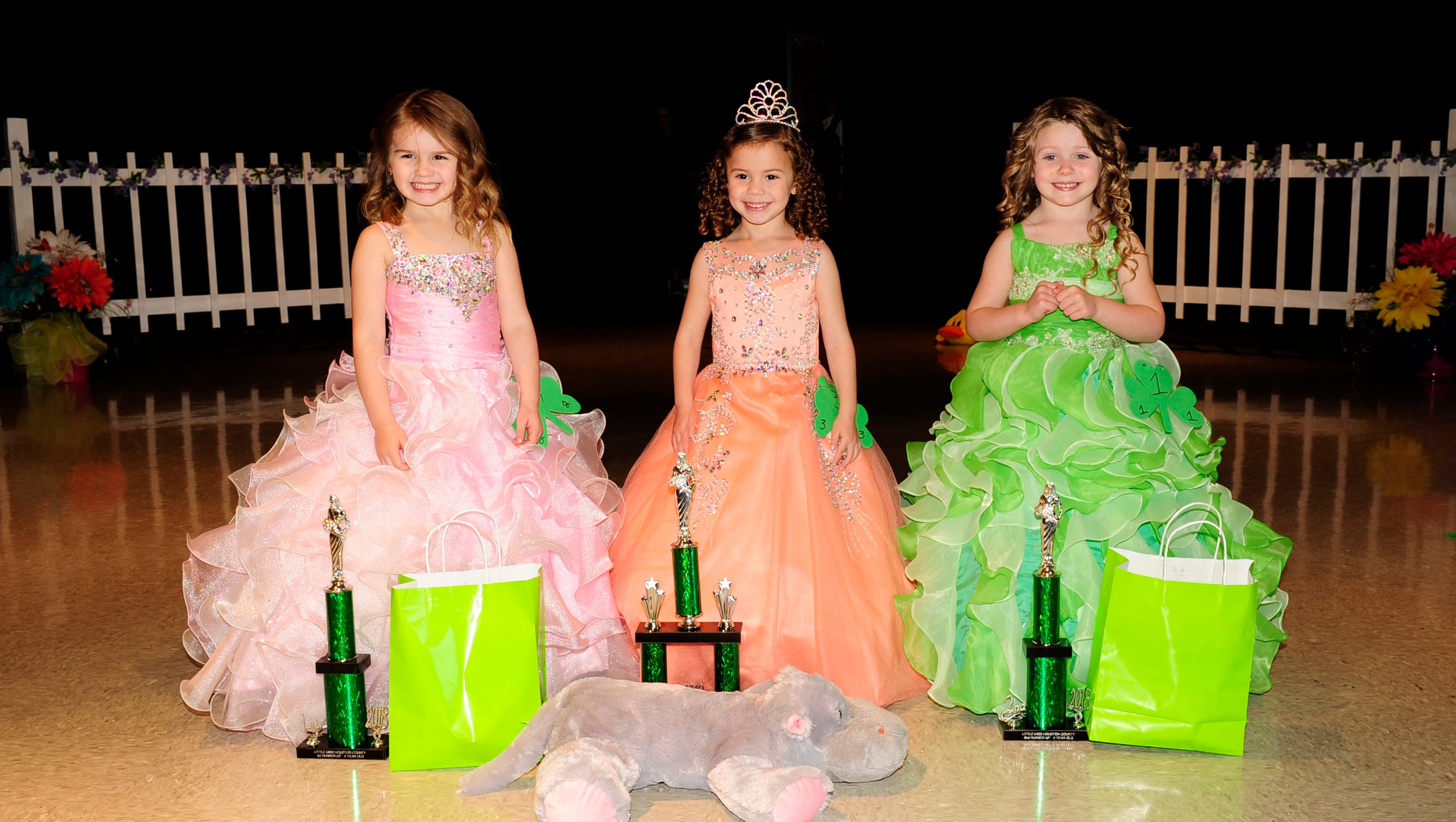 Irish Celebration pageants for younger girls had about 75 participants