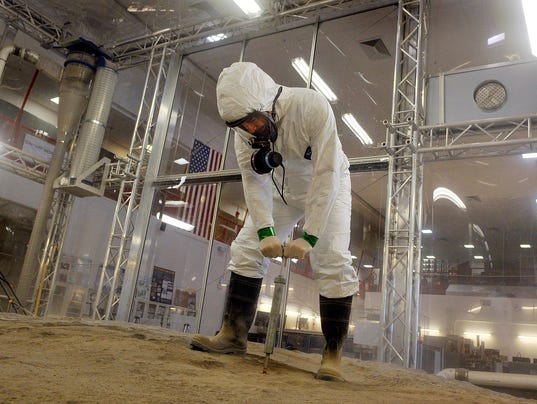 NASA brings moon indoors to Kennedy Space Center