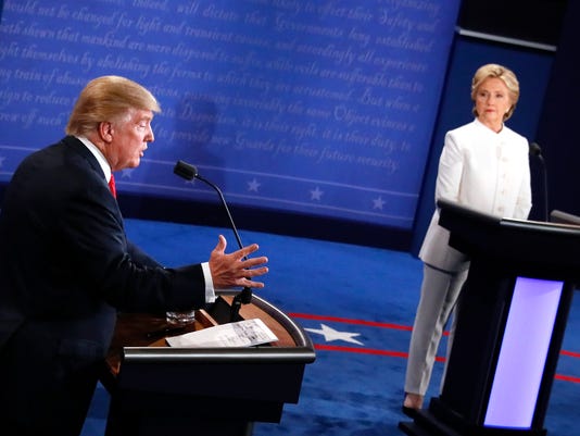 WHERE THEY STAND: Clinton, Trump on the issues