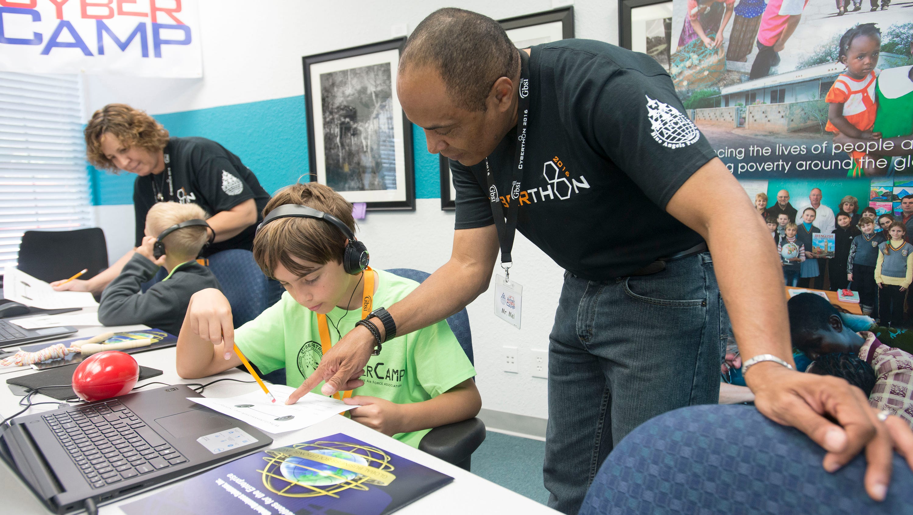 Kids have fun, learn cyber basics